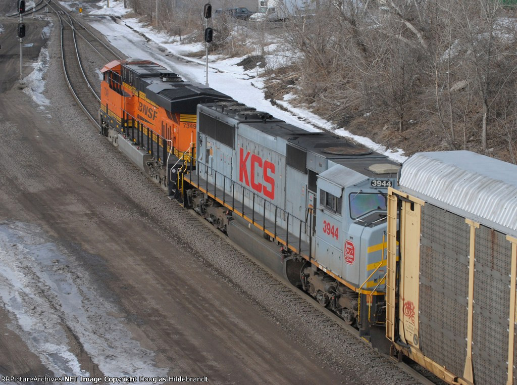 KCS on the BNSF